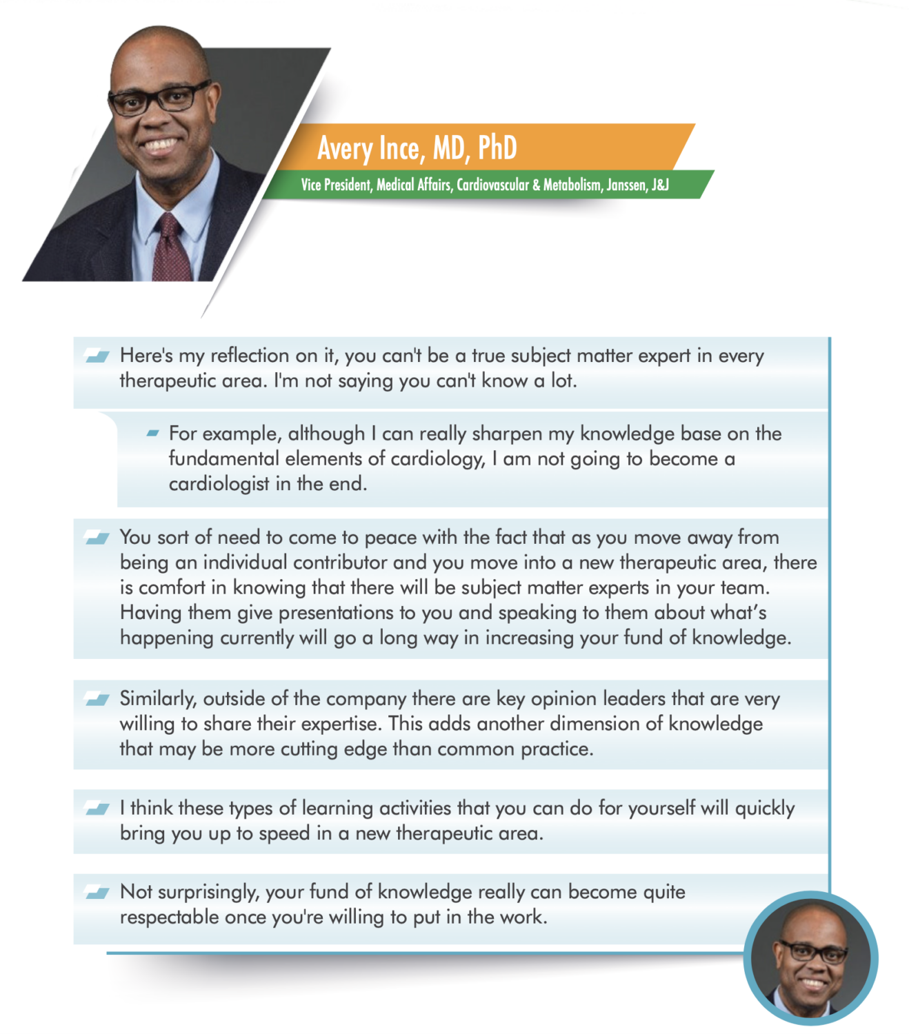 Leadership Perspectives 3: Transitioning Across Therapeutic Areas ...