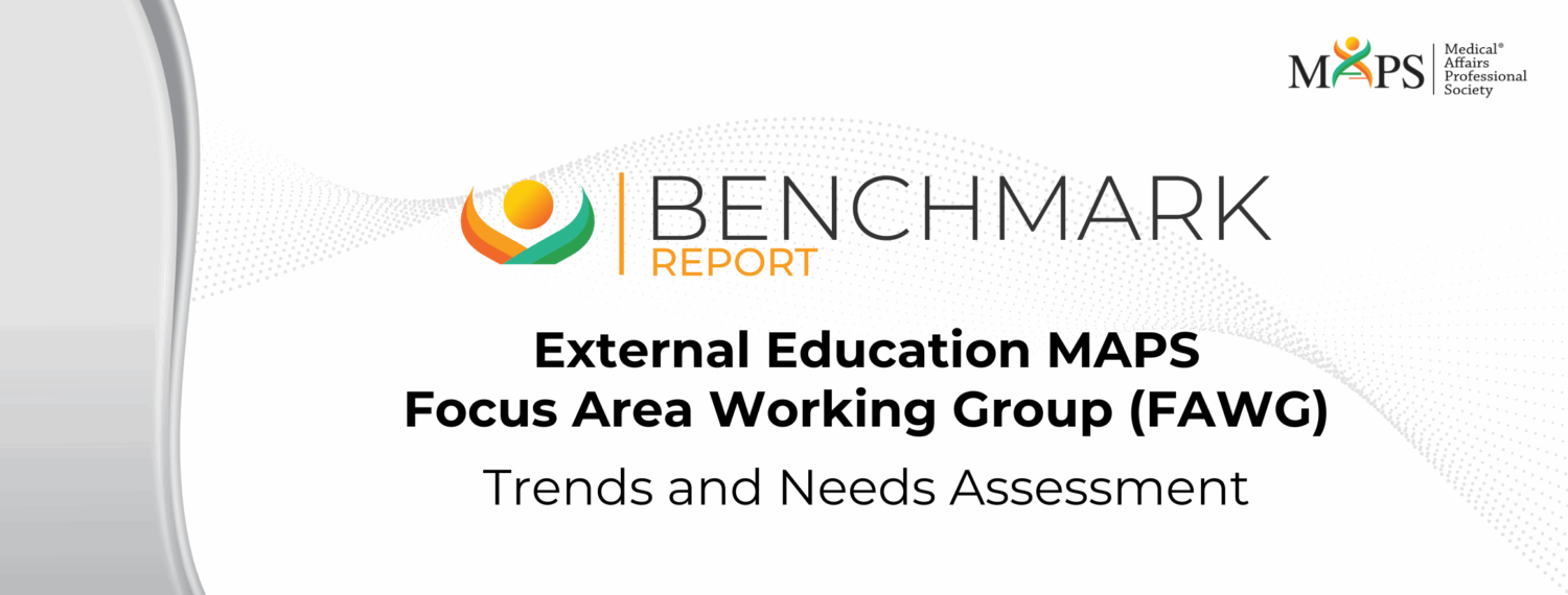 External Education MAPS Focus Area Working Group Trends & Needs ...