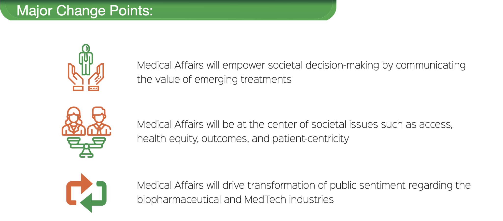 THE FUTURE OF MEDICAL AFFAIRS 2030 - Medical Affairs Professional Society