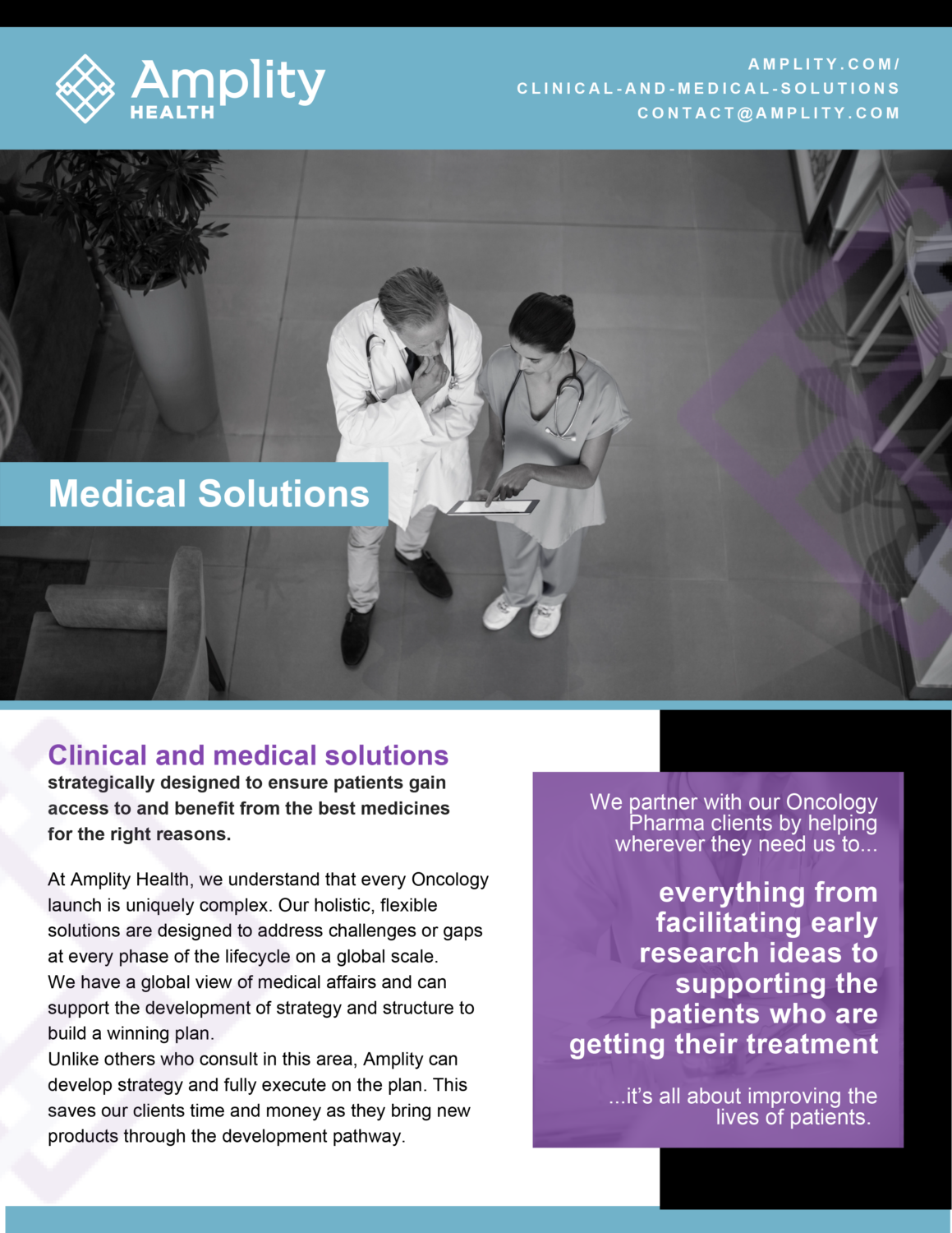 Amplity Health – Medical Affairs Professional Society