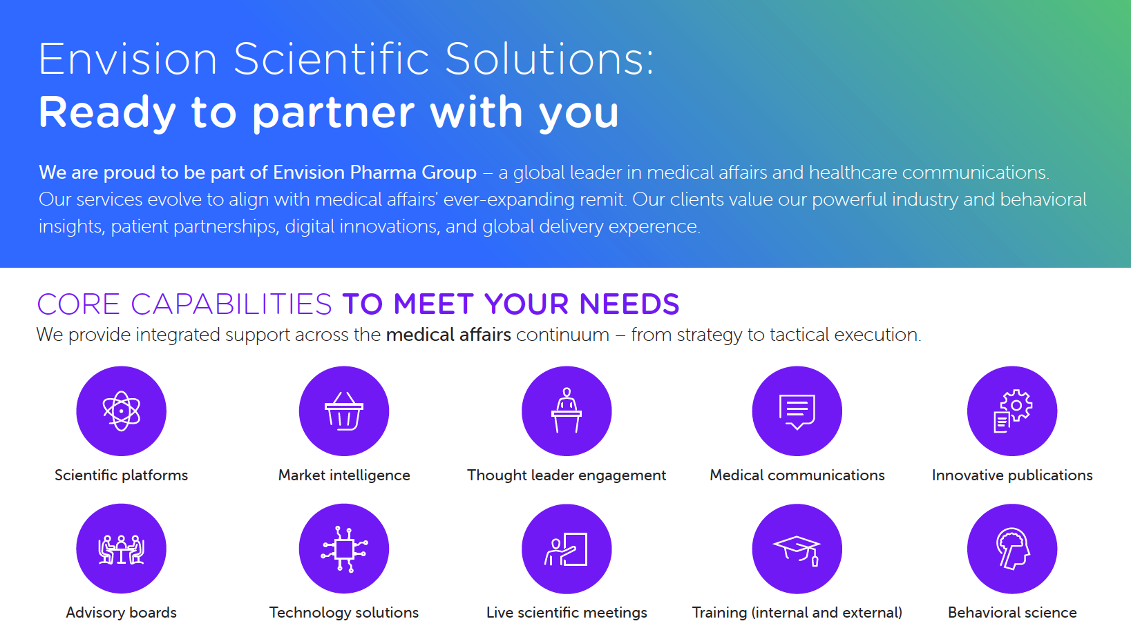 Envision Pharma Group - Medical Affairs Professional Society