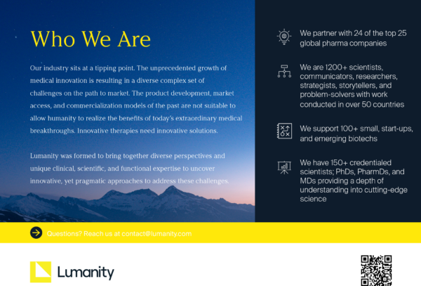 Lumanity - Medical Affairs Professional Society