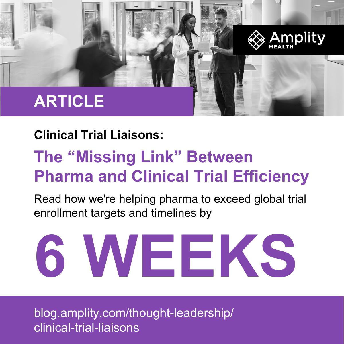 Amplity Health – Medical Affairs Professional Society