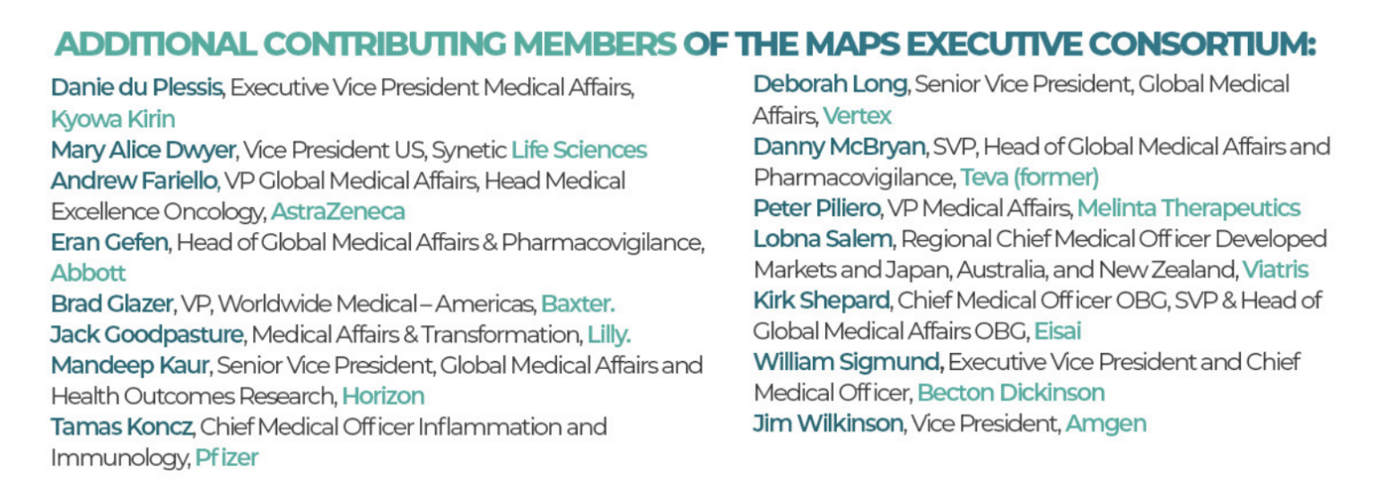 Executive Vision: The Role of Medical Affairs in Improving Patient ...