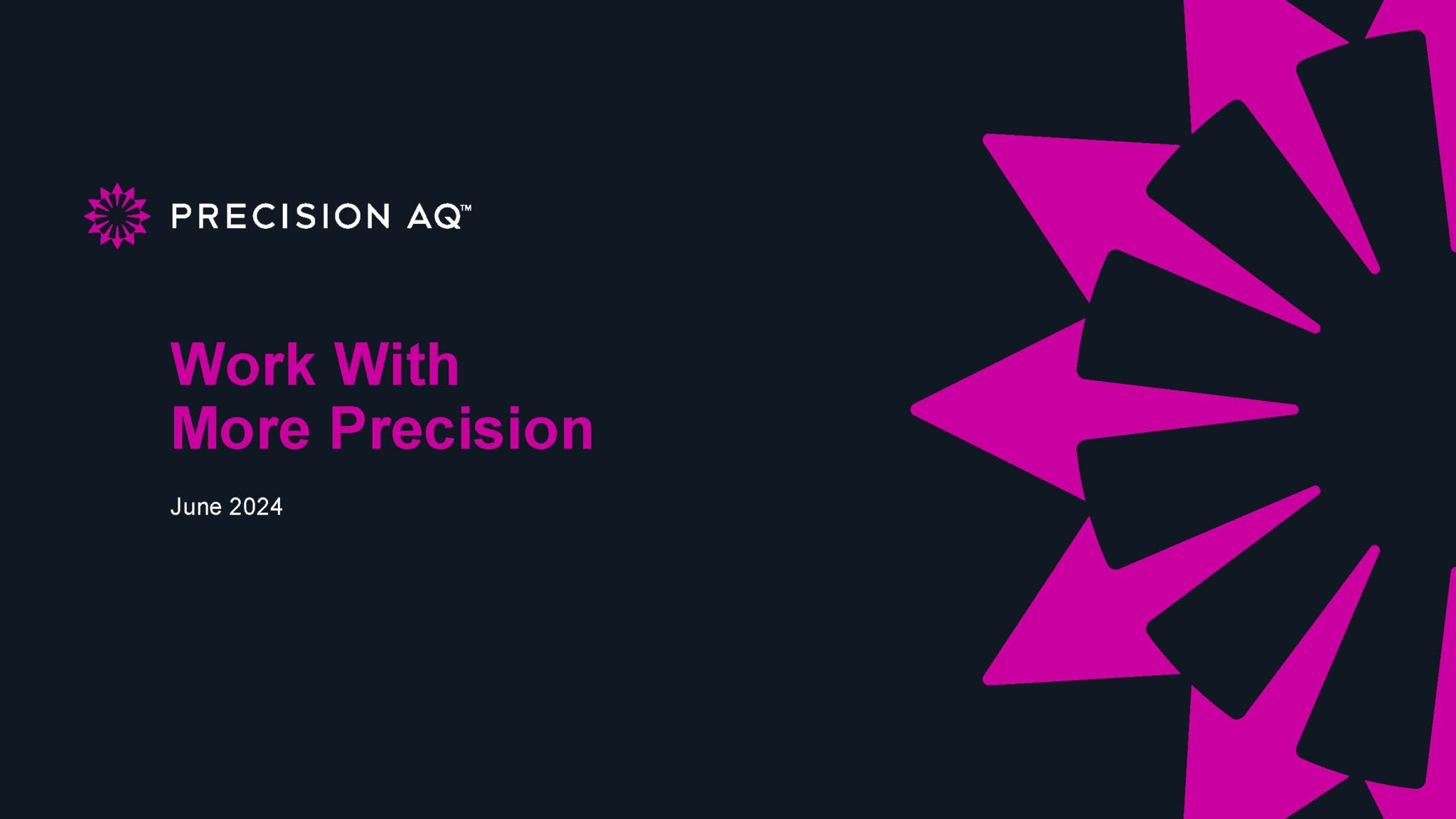 Precision AQ - Medical Affairs Professional Society