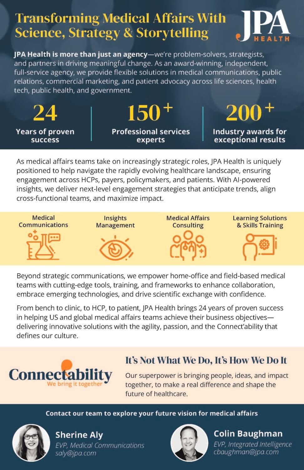 JPA Health - Medical Affairs Professional Society