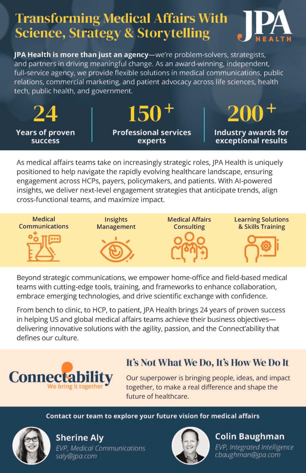 JPA Health - Medical Affairs Professional Society