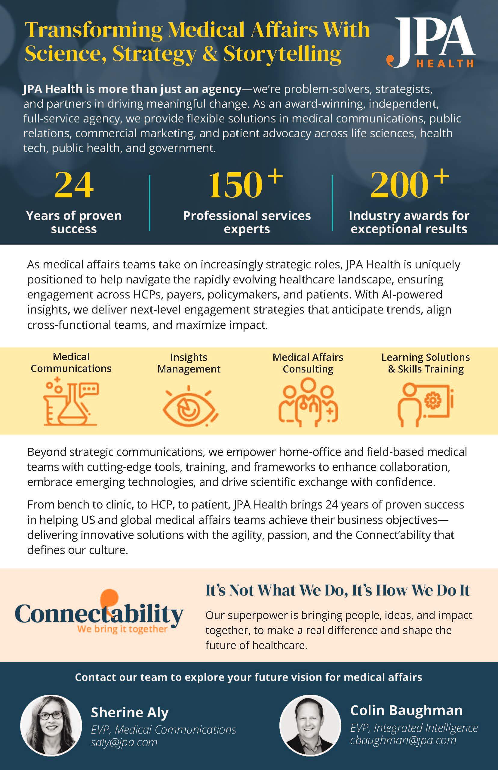 JPA Health - Medical Affairs Professional Society