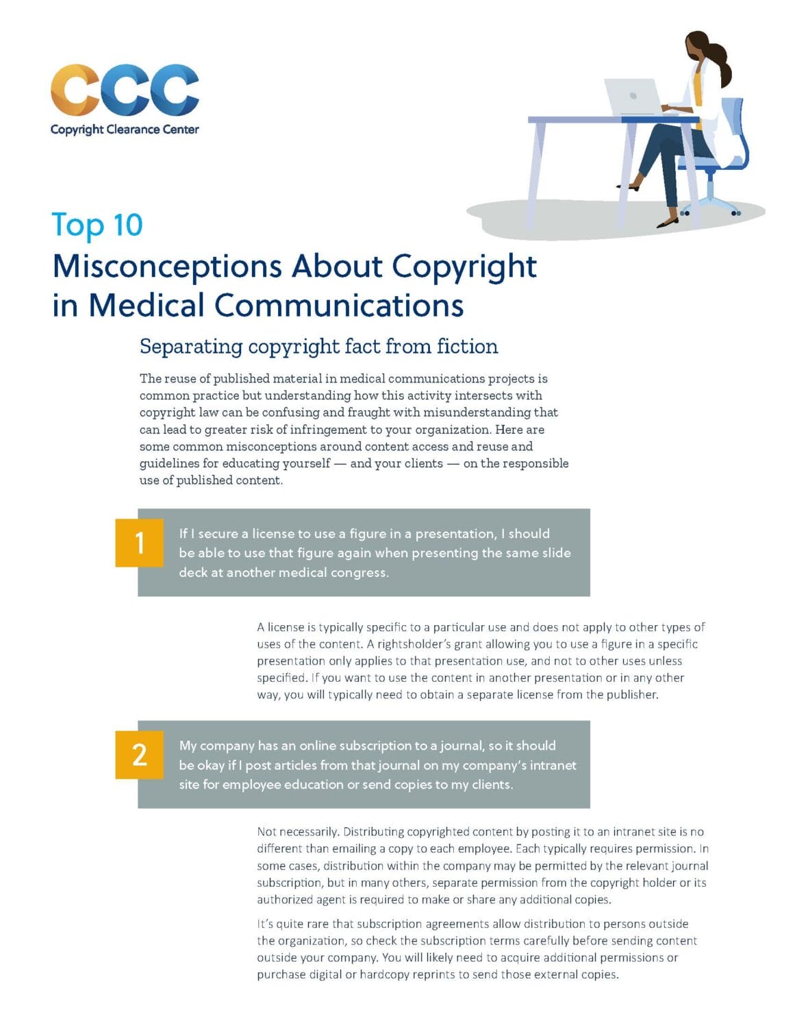 Copyright Clearance Center (CCC) - Medical Affairs Professional Society