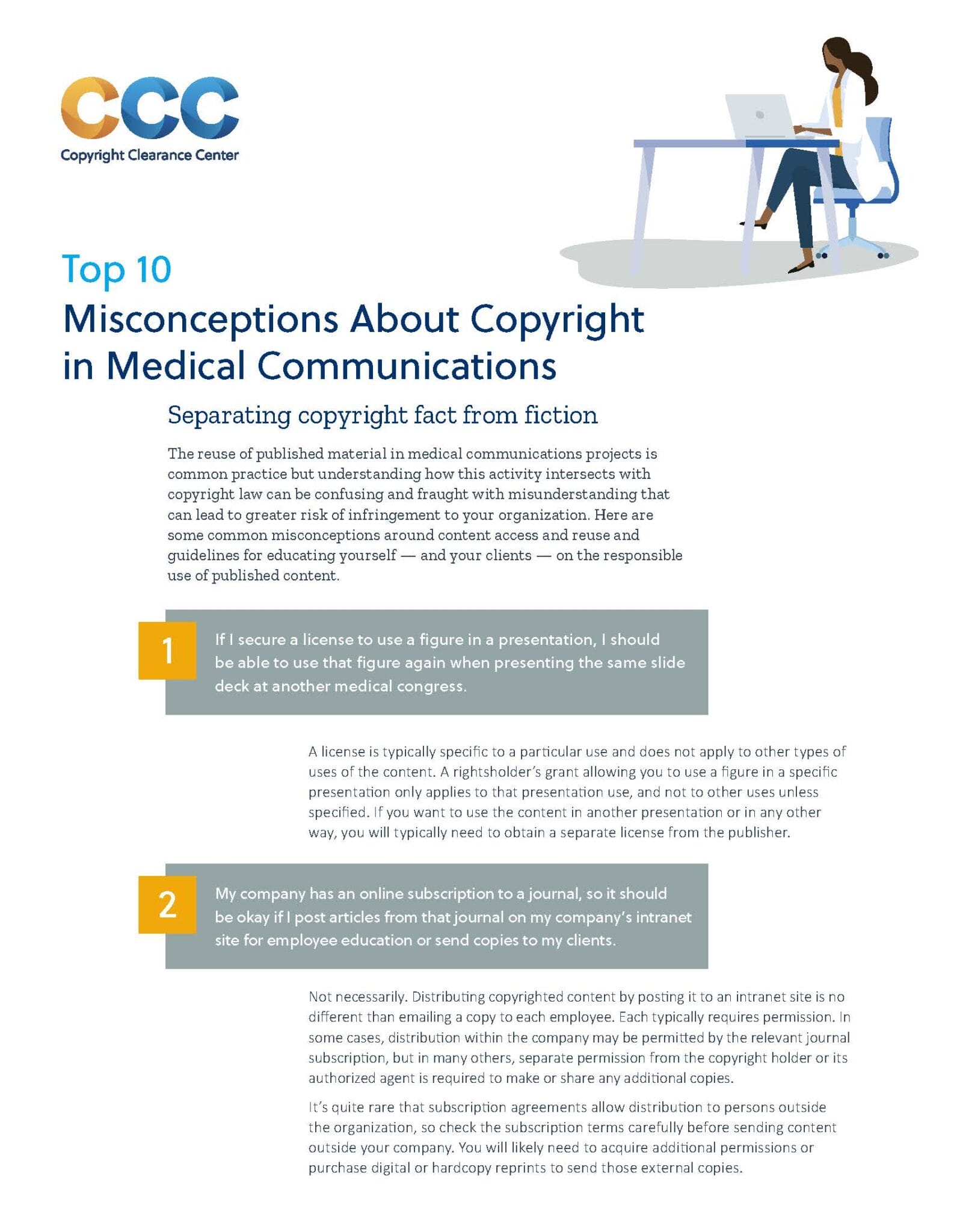 Copyright Clearance Center (CCC) - Medical Affairs Professional Society