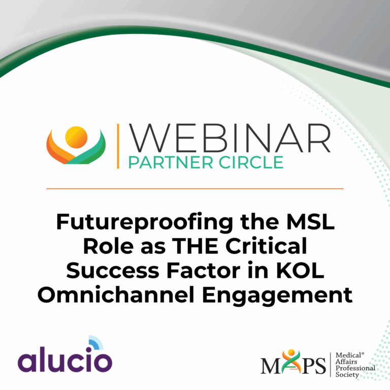 Futureproofing the MSL Role as THE Critical Success Factor in KOL ...